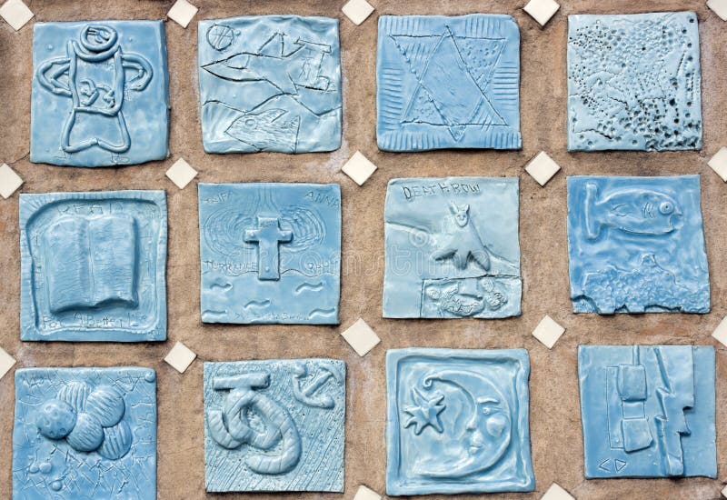 Porcelain tile symbol art stock image. Image of abstract - 26898357