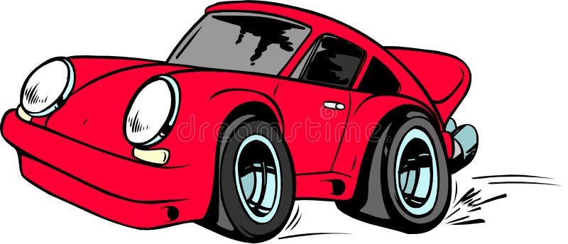 Cartoon Porsche Stock Illustrations – 55 Cartoon Porsche Stock ...