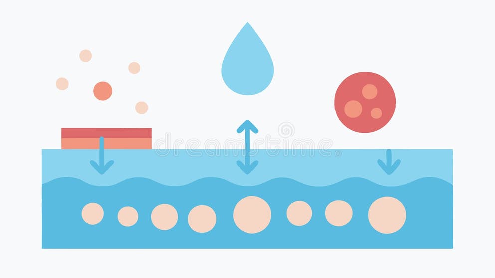 Pore Reduction Process a Stepbystep Visual Guide Depicting How ...