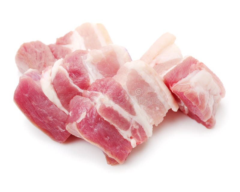 Pork belly stock image. Image of belly, white, pork - 132698905