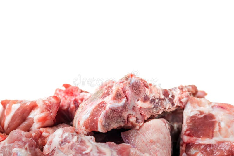 Pork bone stock image. Image of uncooked, cooking, sliced - 92664637