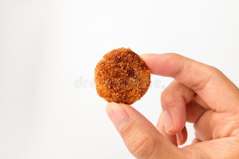 Mini Pork Cutlet on White Background Stock Image - Image of cutlet ...