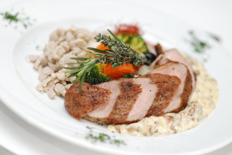 Pork fillet stock photo. Image of roasted, fillet, recipe - 13412548