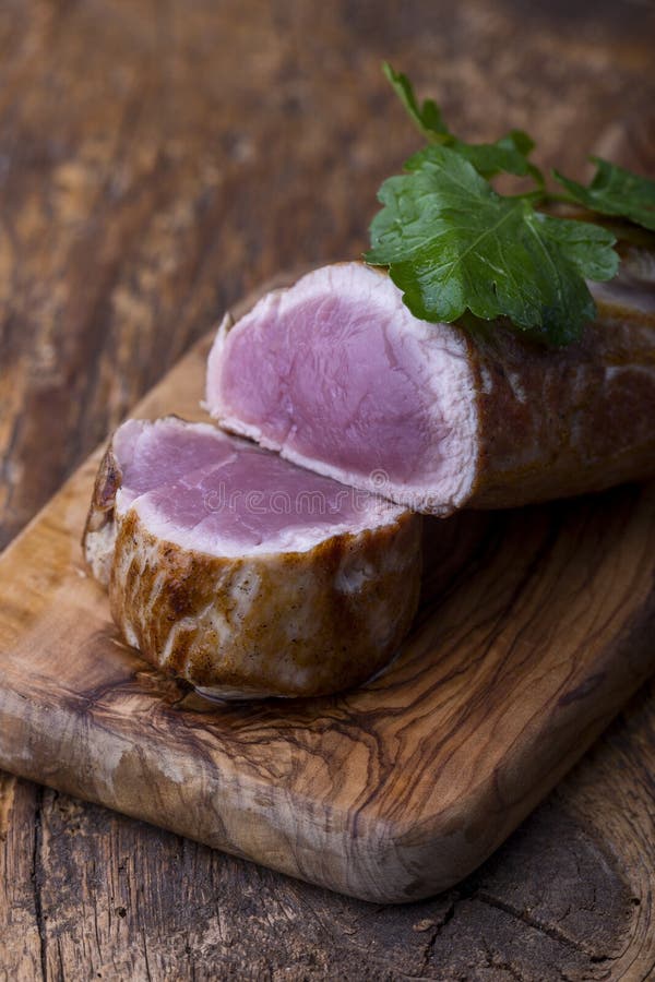 Pork fillet stock photo. Image of fillet, dinner, closeup - 219729728