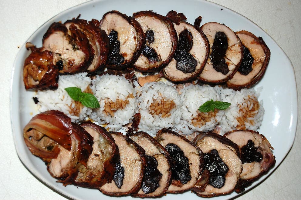 Pork fillet stock image. Image of fillet, delicious, bread - 42904065