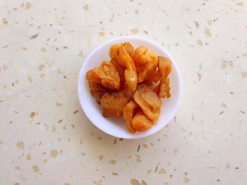 Pork greaves stock photo. Image of snack, foodstuffs - 265250268