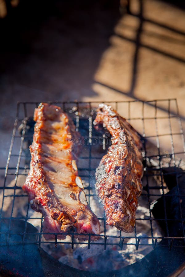Pork grill stock photo. Image of grill, steak, pork, local - 43591656