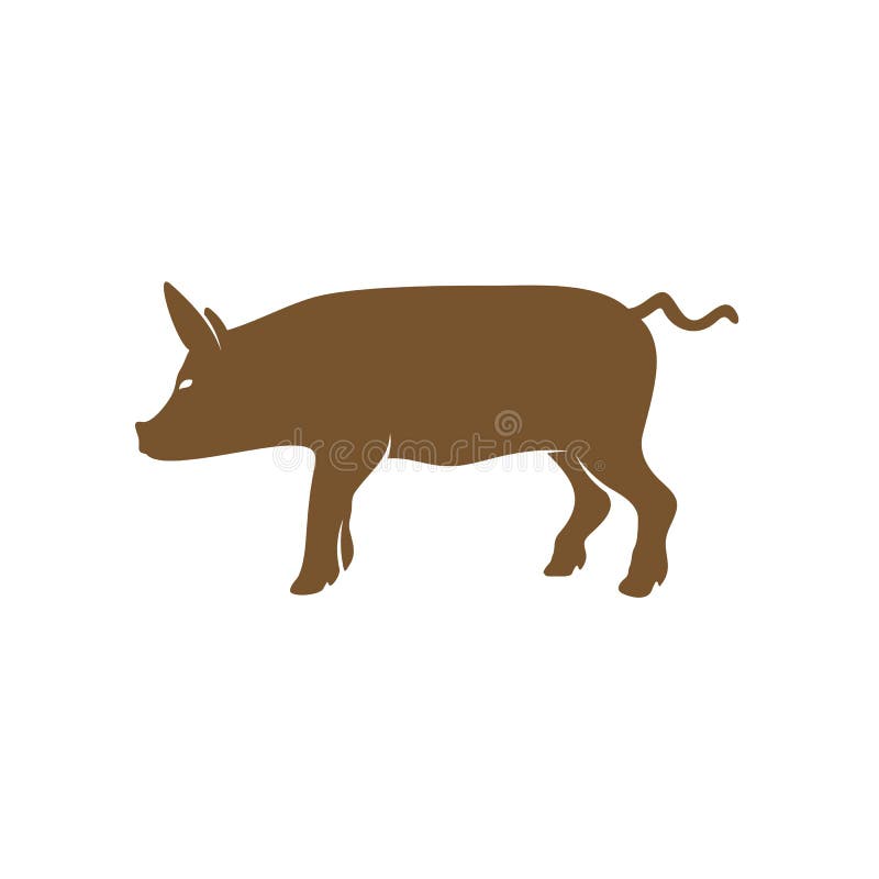 Pork Logo Design Vector. Template Illustration Stock Vector ...
