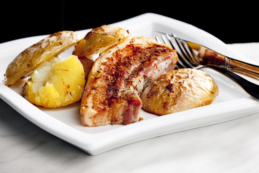 Pork meat stock image. Image of pork, cooked, interior - 11838053