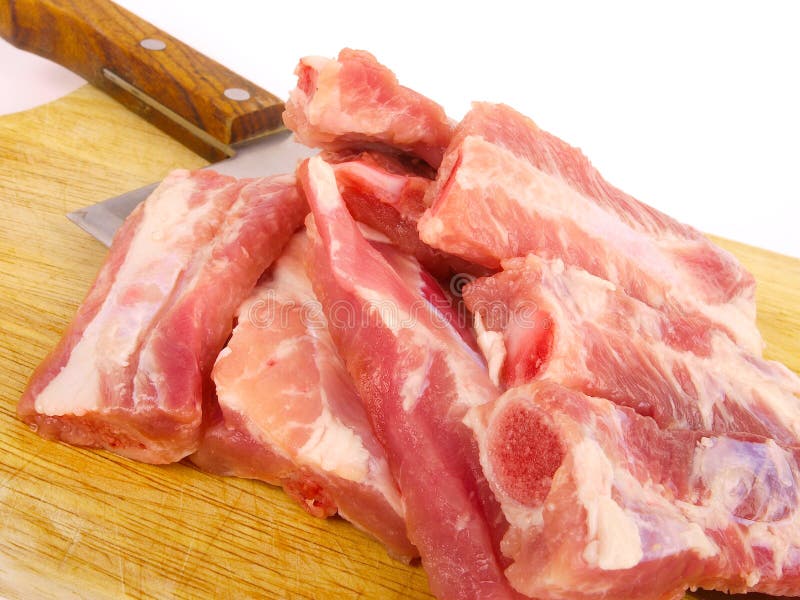 Pork meat stock photo. Image of spear, pork, gourmet - 12355814