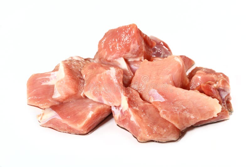 Fresh pork meat stock image. Image of food, boneless, meat - 5077589