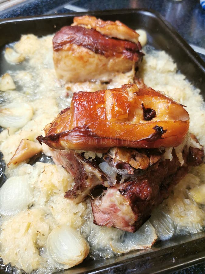 Pork meat knee stock photo. Image of grilled, traditional - 310509440