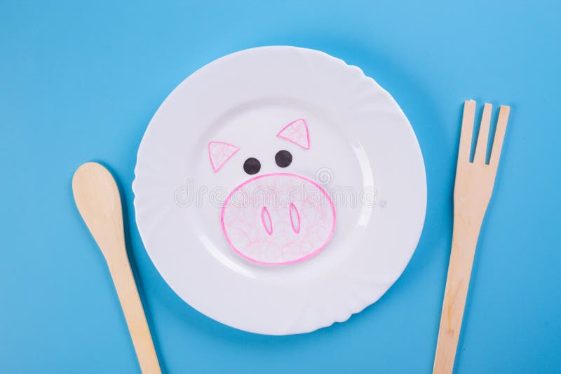 Pork Part Meat Silhouette Stock Photos - Free & Royalty-Free Stock ...