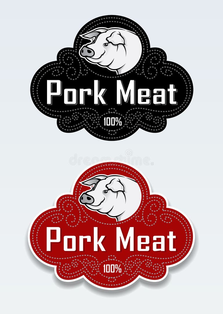 Pork Sticker Stock Illustrations – 6,844 Pork Sticker Stock ...