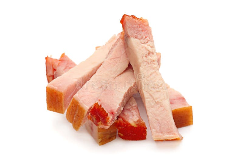 Pork meat smoked stick stock photo. Image of pork, closeup - 52176700