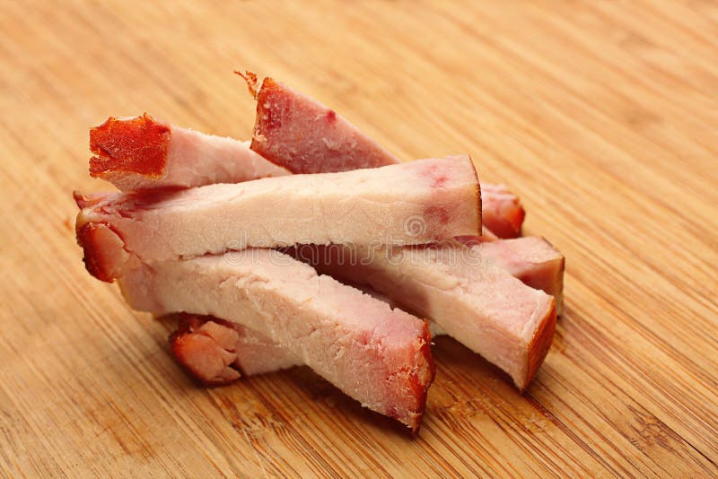 Pork meat smoked stick stock image. Image of bacon, gourmet - 52407359