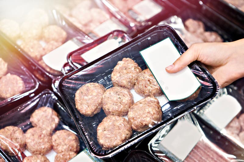 Pork meatballs stock photo. Image of leisure, supermarket - 293283600