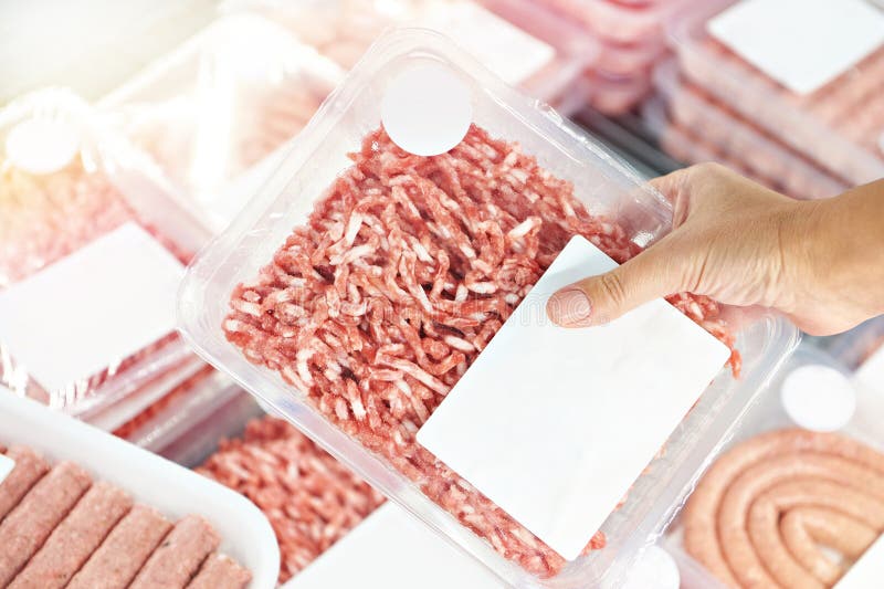 Pork minced meat stock image. Image of meat, pork, modern - 301778085