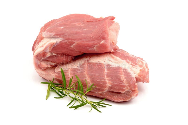 Pork neck stock photo. Image of isolated, meat, background - 303619370