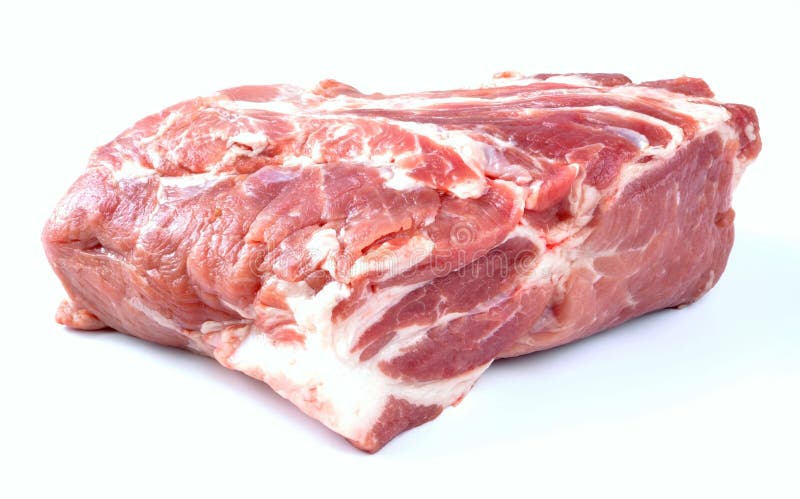 Pork neck stock photo. Image of steak, meat, isolated - 310549614