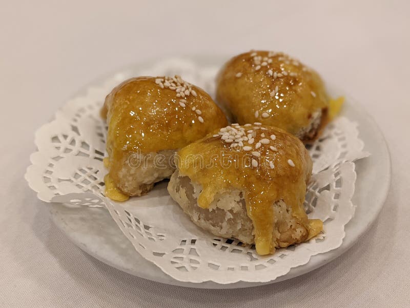Pork pastries dim sum stock image. Image of snack, meal - 243285049