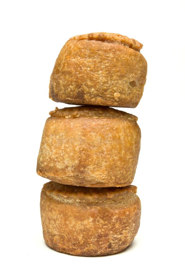 Pork Pie Stack stock photo. Image of background, lunch - 15311240