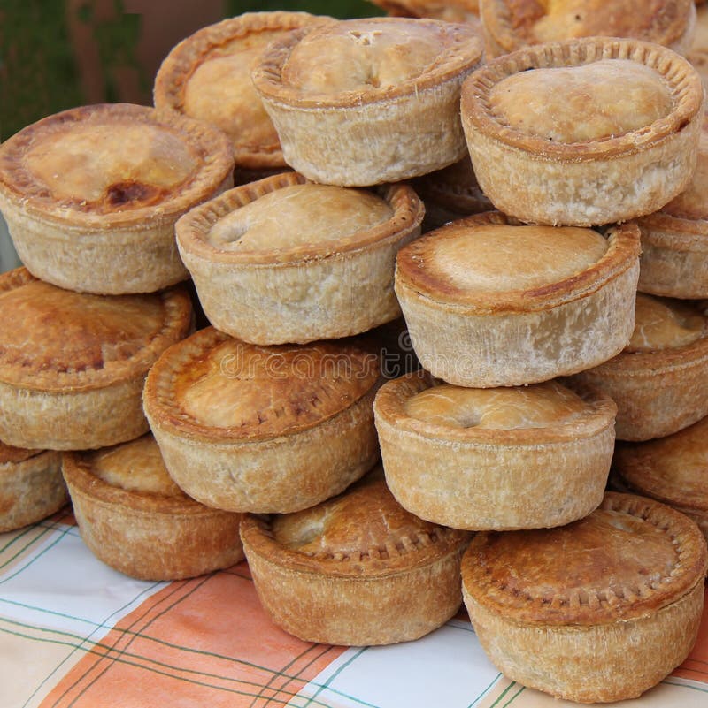 Pork Pies. stock image. Image of crusty, buffet, jelly - 42809361