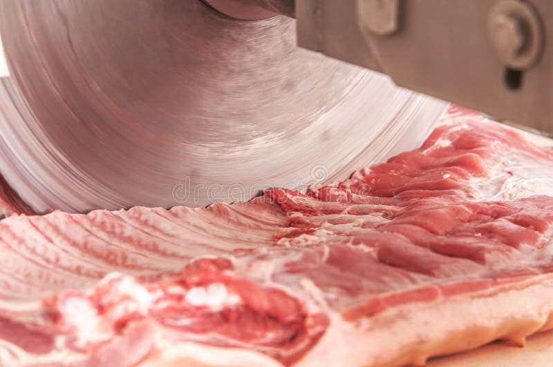 Pork Processing Meat Food Industry Stock Photo - Image of equipment ...