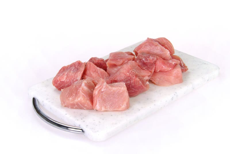 Pork raw stock image. Image of cutting, ingredient, uncooked - 12595583