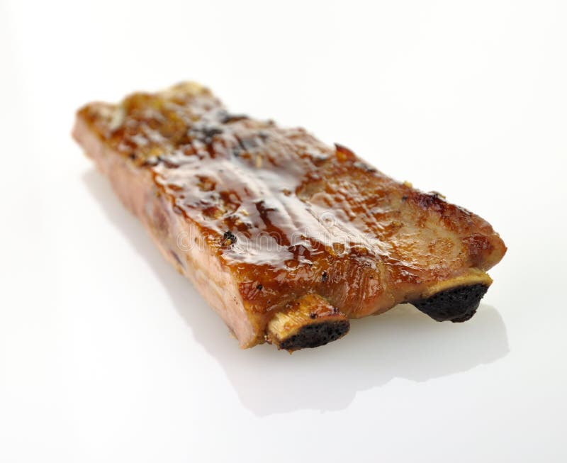Pork ribs stock image. Image of food, marks, white, meat - 18513163