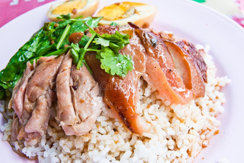 Pork rice stock photo. Image of lifestyle, china, asian - 23471498