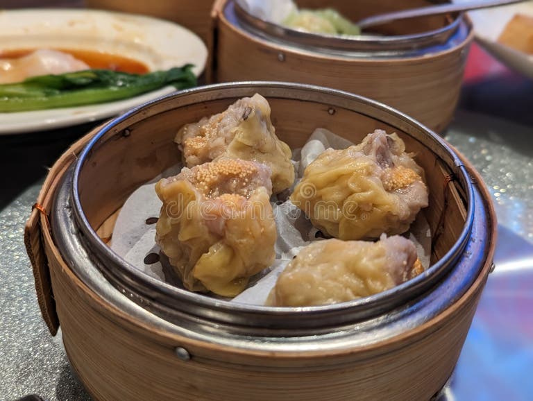 Pork shu Mai dim sum stock photo. Image of pork - 268310986