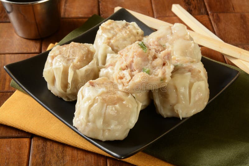 Pork Shu Mai stock image. Image of oriental, chinese - 47216285
