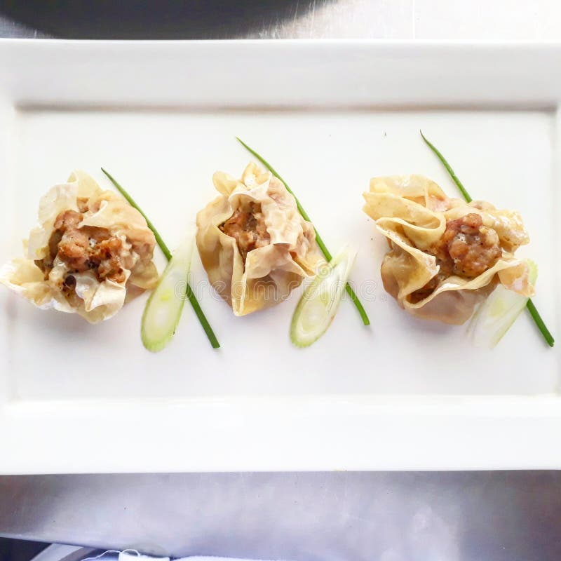 Pork Siomai stock image. Image of food, siomai, cooking - 117315091