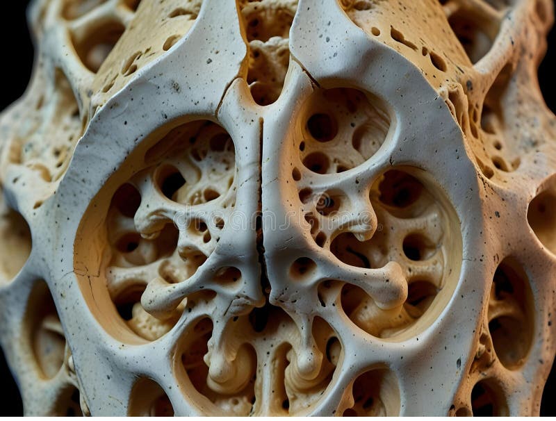 Porous bones image stock illustration. Illustration of science - 321173837