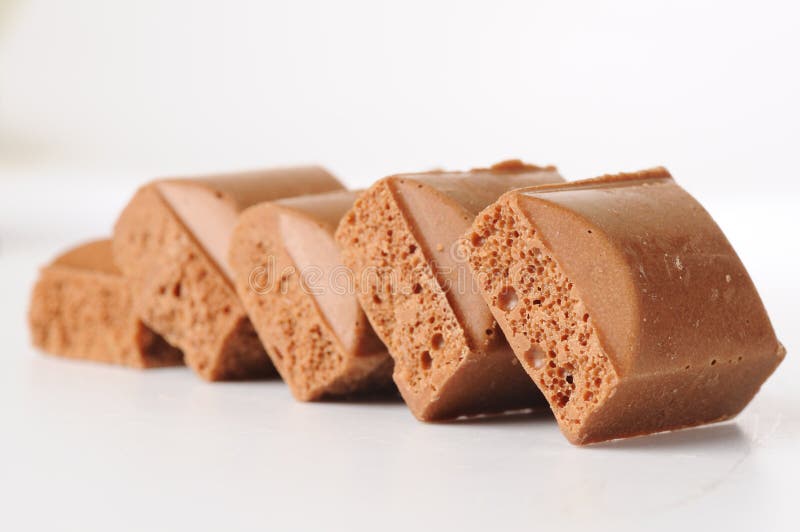 Porous Chocolate Bars Row Stock Photos - Free & Royalty-Free Stock ...