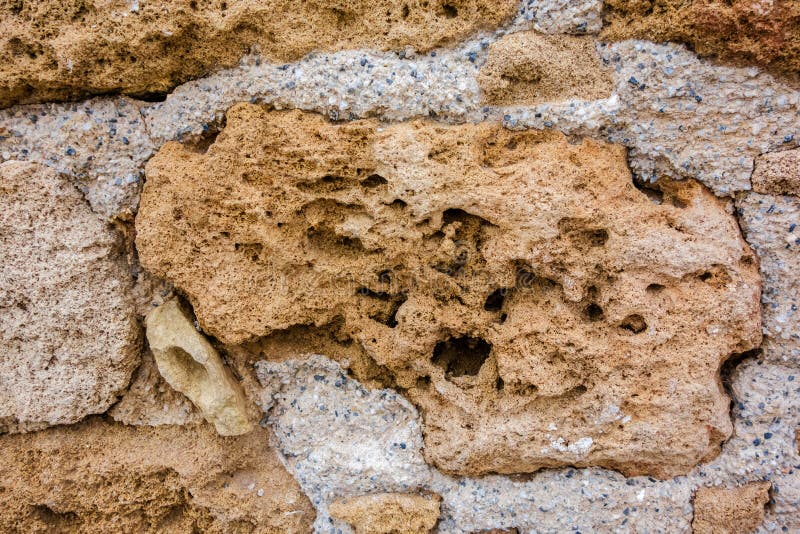 Porous natural stone. stock photo. Image of texture, natural - 77050392