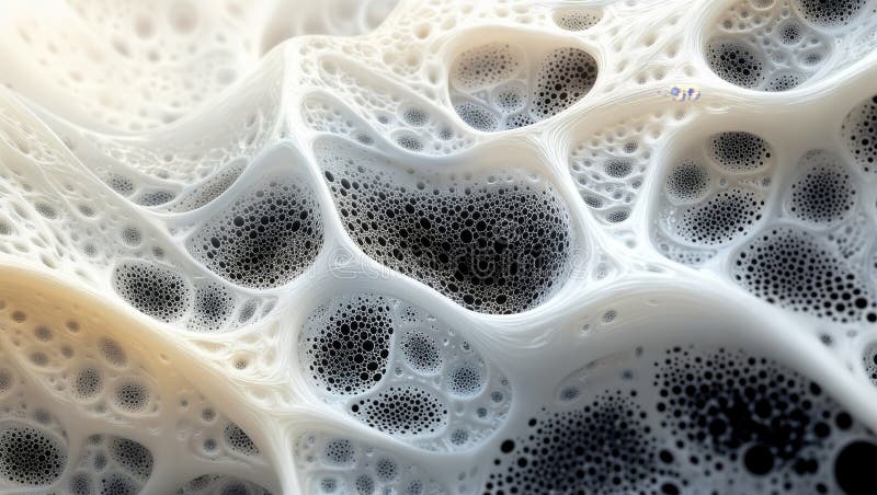 Porous Organic Structure, Generative Ai Stock Illustration ...