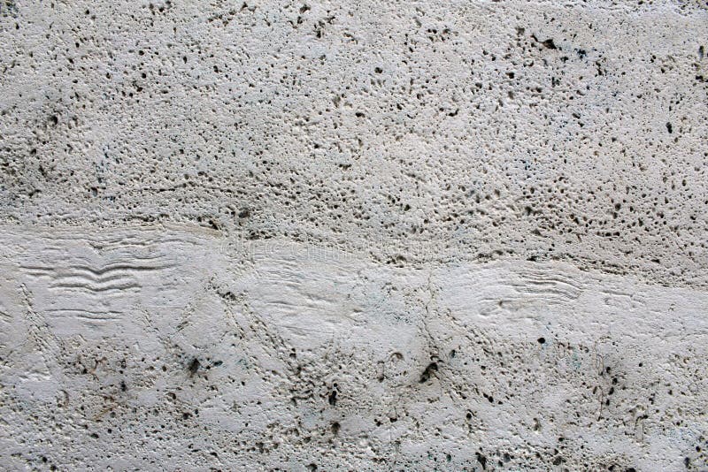 Porous Plaster Surface on a Building Stock Photo - Image of ...