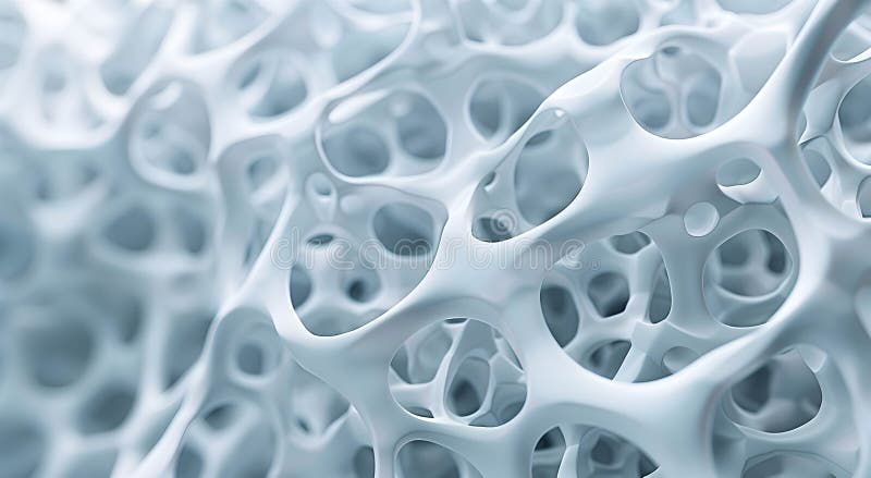 Porous Surface. an Intricate Abstract 3D Honeycomb Structure Showcasing ...