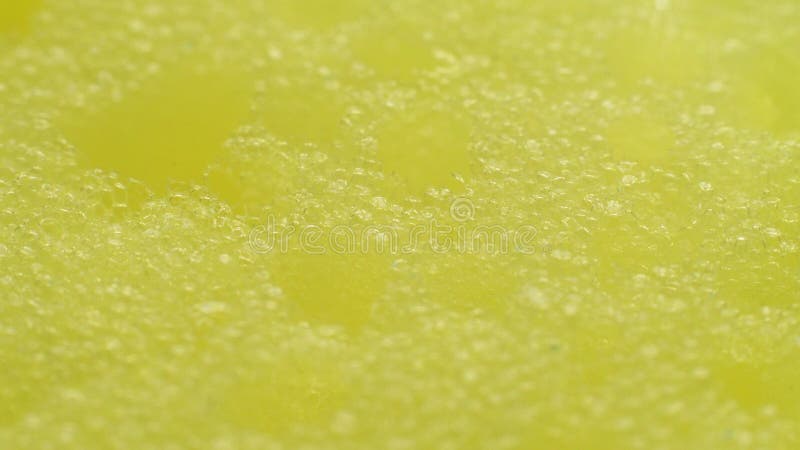 Porous Texture of Polyurethane Foam Sponge for Washing Dishes Stock ...