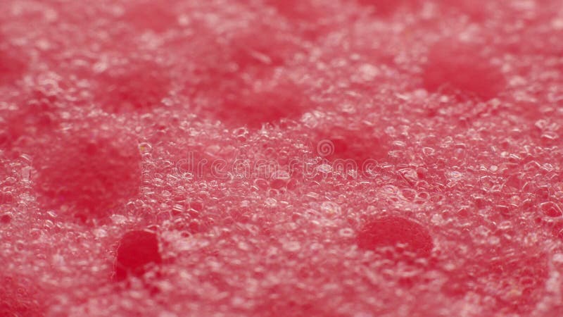 Porous Texture of Polyurethane Foam Sponge for Washing Dishes Stock ...