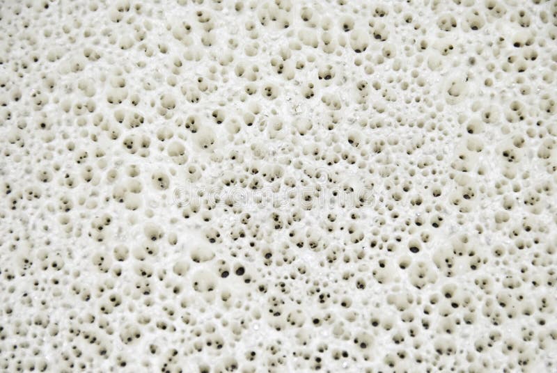 Yeast Dough Rising: Porous and Fluffy Texture Stock Image - Image of ...