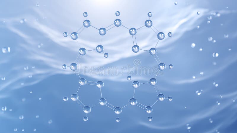 Porphine Molecular Structure, 3d Model Molecule, Porphin, Structural ...