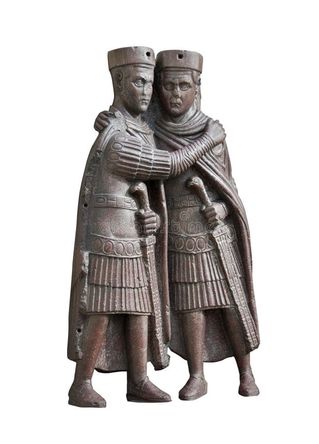 The Tetrarchs - a Porphyry Sculpture of Four Roman Emperors, Sac ...