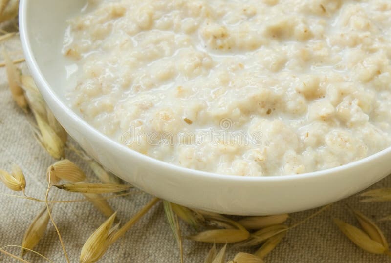 Porridge stock image. Image of cereal, portion, natural - 10606855