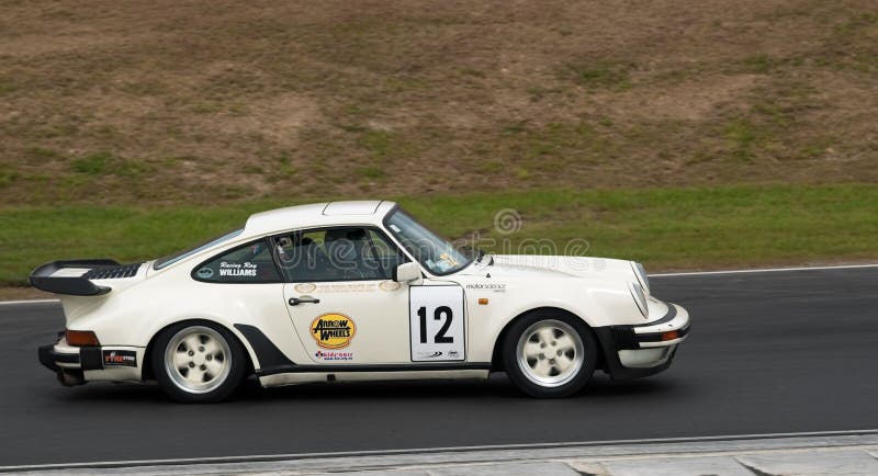 Porsche 930 Turbo Racing Car at Speed Editorial Stock Image - Image of ...