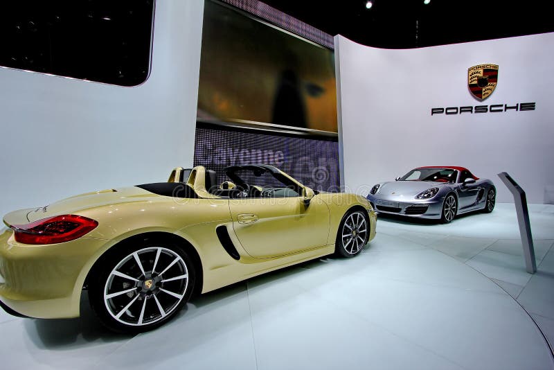A Porsche boxster car editorial image. Image of classic - 23964755