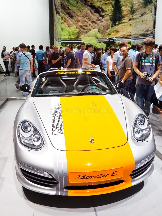 Porsche Boxter E editorial photography. Image of politics - 21371952