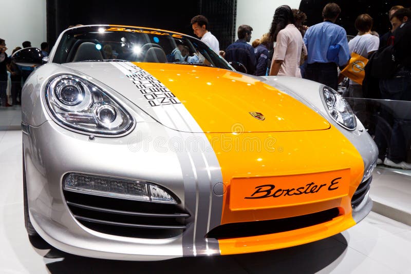 Porsche Boxter E editorial photo. Image of automobile - 21371961